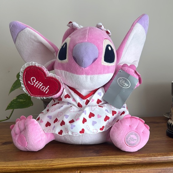 Disney | Toys | Disney Stitch Pink Plush Toy Bogo | Poshmark